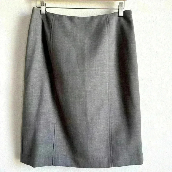 Kasper | Skirts | Kasper Pearl Gray Career Skirt Size P Nwt | Poshmark